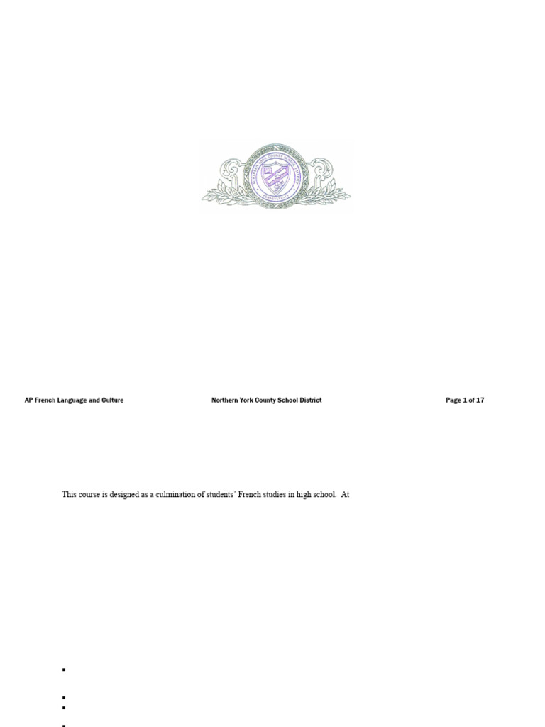 2 Ap French Lang Culture Curr | PDF | French Language | Vocabulary