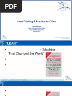 Lean Thinking PDF | PDF | Lean Manufacturing | Innovation