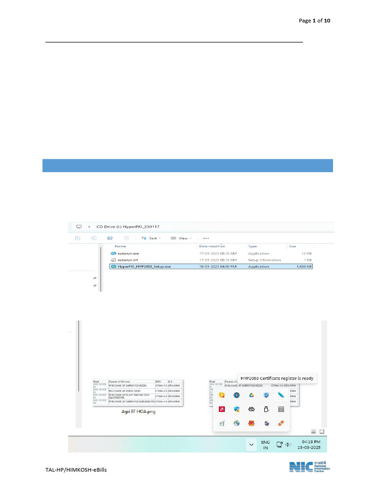 SOP For Registration of Digital Signature Certificate | PDF | System ...