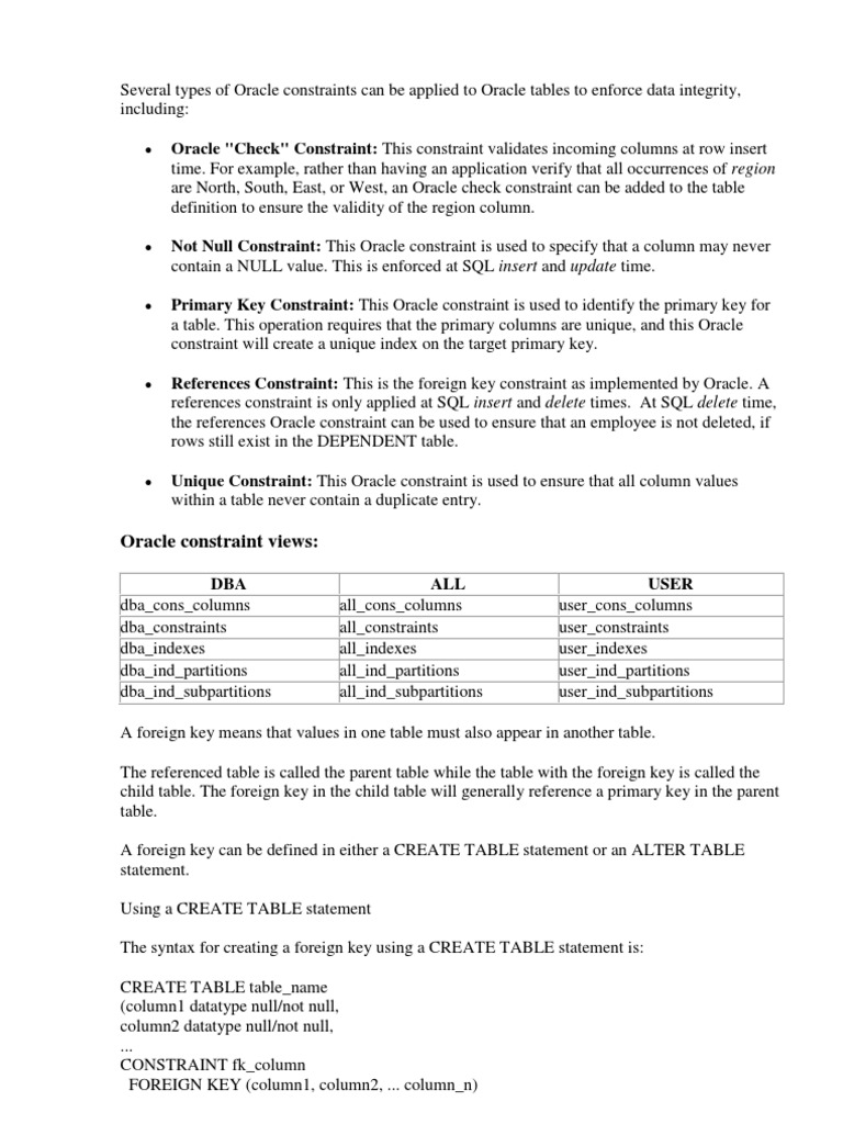 Dbvs Constraints Pdf Relational Database Software Engineering 