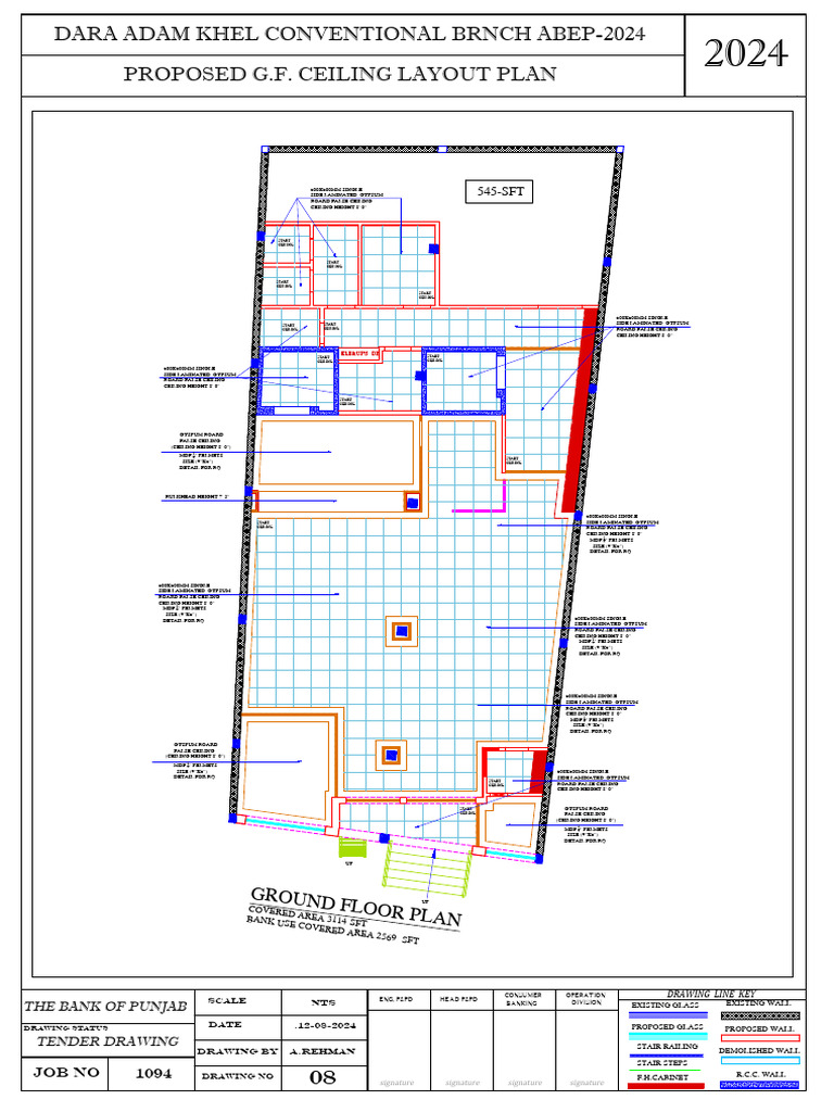 Ceiling Plan 2021-Layout1 | PDF | Building Engineering | Architectural Elements