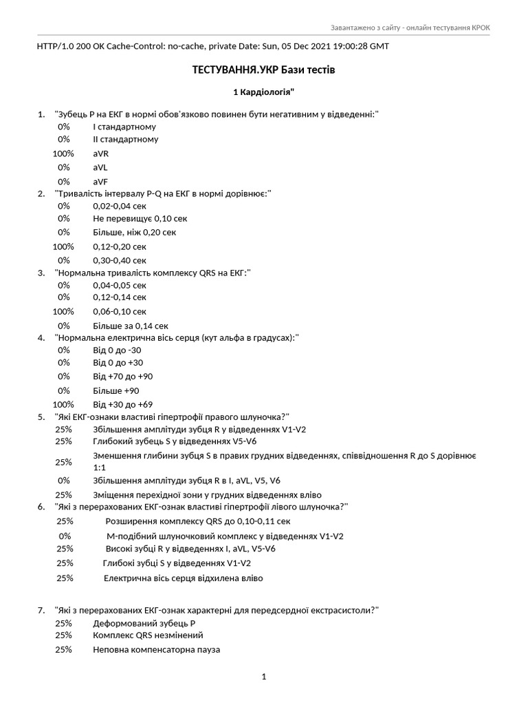 всі тести | PDF