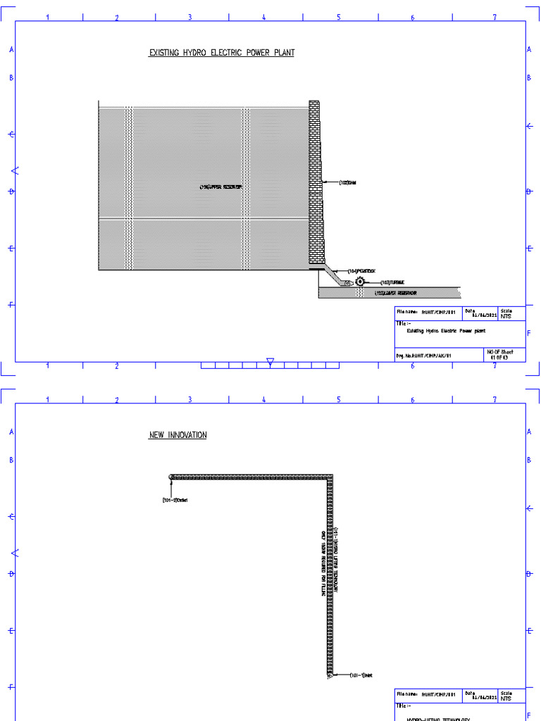 Hydro Lifting Drawing | PDF