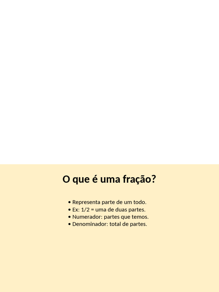Frações e Suas Operações Colorido | PDF