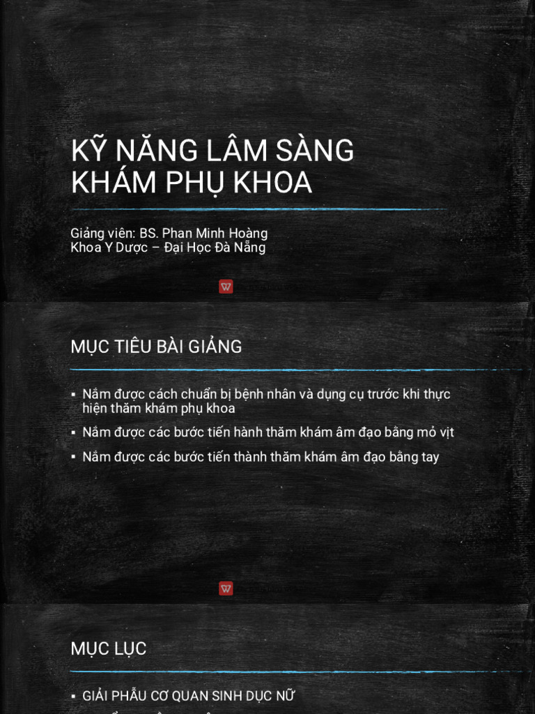 Khám PH Khoa | PDF