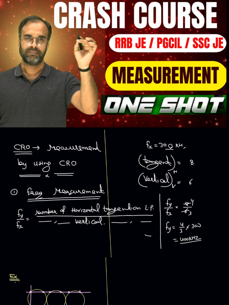 Lec 3 Crash Course Measurement | PDF