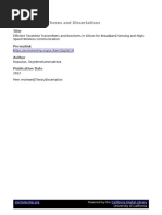 DWDM ITU Channel Frequency Chart | PDF