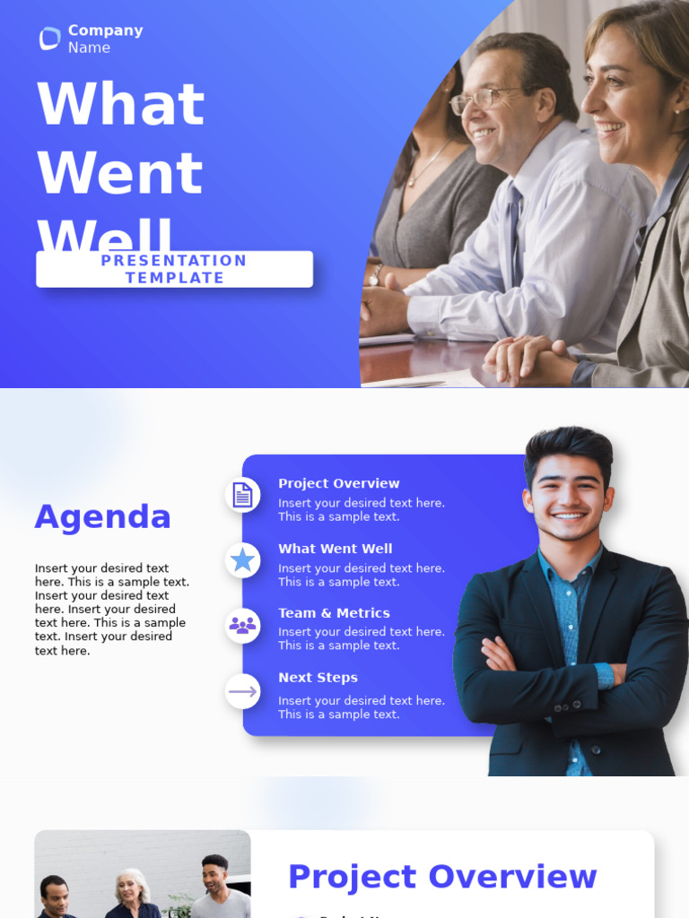 What Went Well Presentation Template | PDF | Information Technology ...