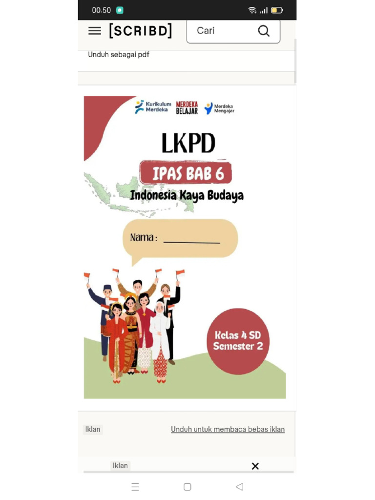 LKPD Ips Tia | PDF