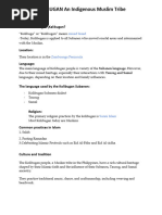 Benguet Traditional Textile Patterns | PDF