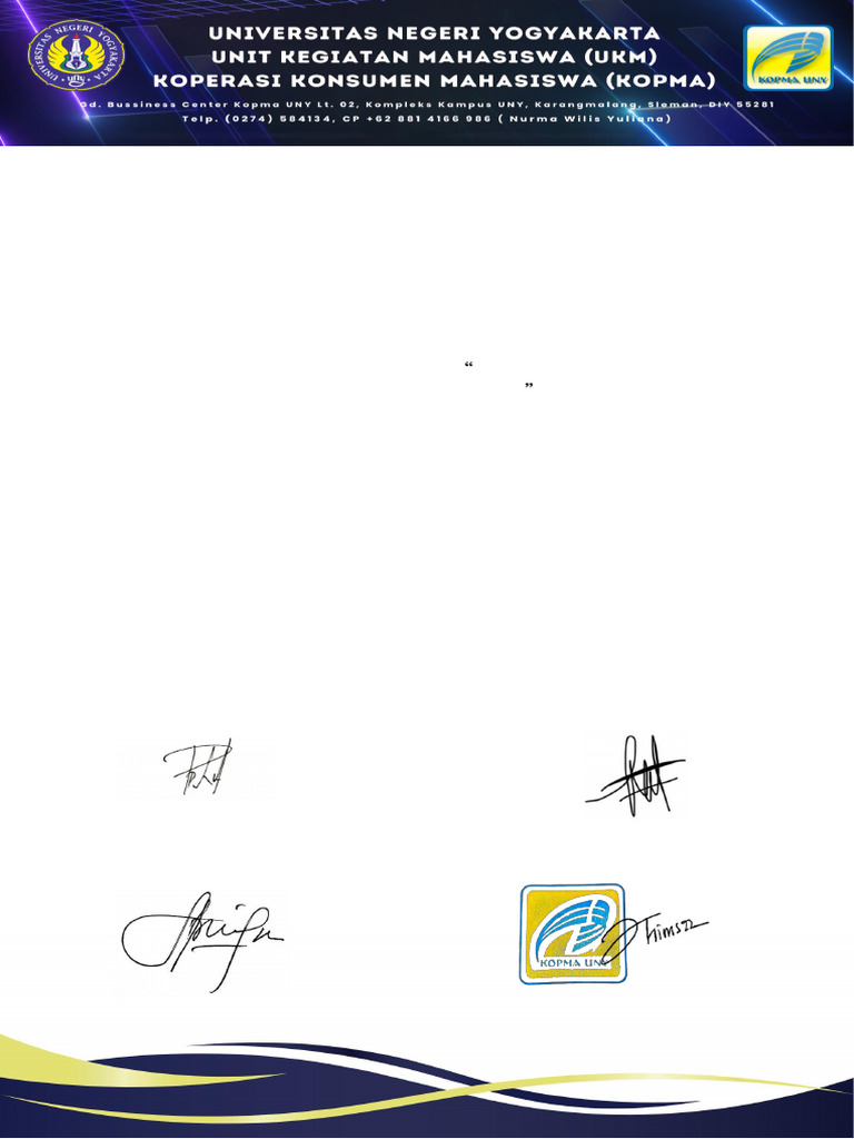 Surat Permohonan Delegasi Ormawa | PDF