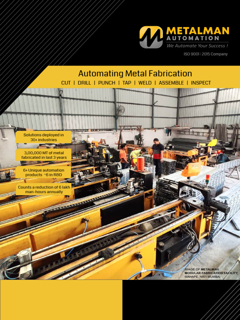 Metalman Automation: CNC Solutions Overview | PDF | Metal Fabrication ...
