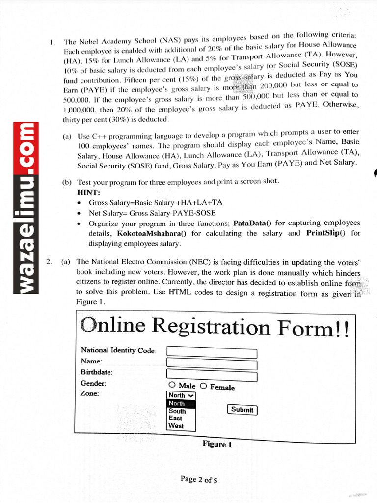 ComputerScience2 F6 2024 | PDF