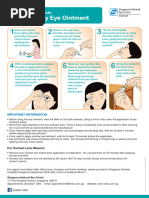 Chloramex Ophthalmic Ointment Guide | PDF | Human Eye | Clinical Medicine