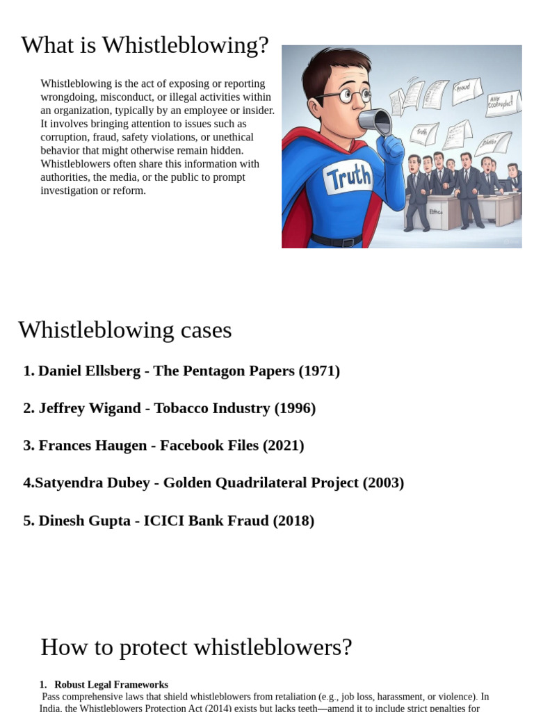 Whistleblowing in Banking: Protection & Impact | PDF