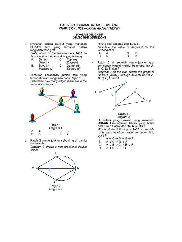 Chapter 5 Network in Graph Theory | PDF