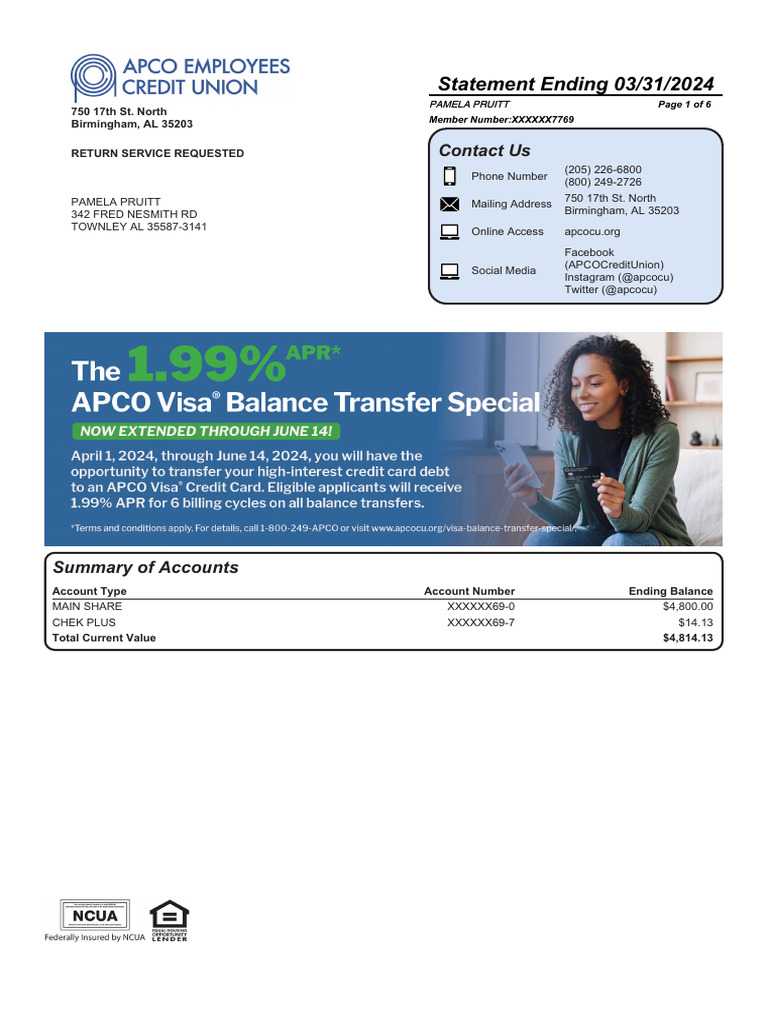 E Statement Download Handler | PDF | Debits And Credits | Overdraft