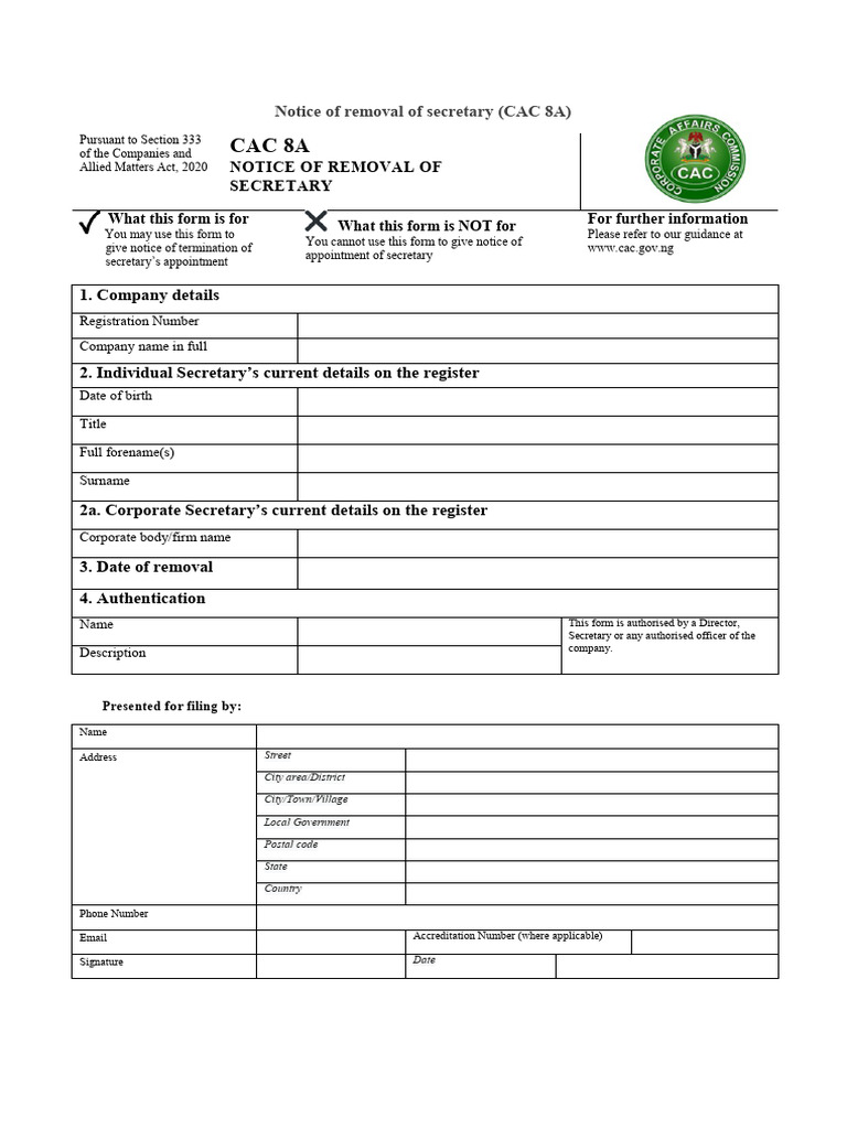 Notice of Removal of Secretary | PDF | Perjury | Public Law