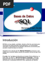 Arquitectura de MySQL | PDF | Mi sql | Bases de datos
