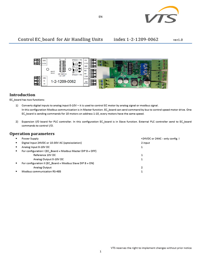 EC Board en | PDF | Programmable Logic Controller | Input/Output