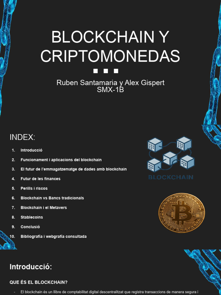 Blockchain I Criptomonedas | PDF