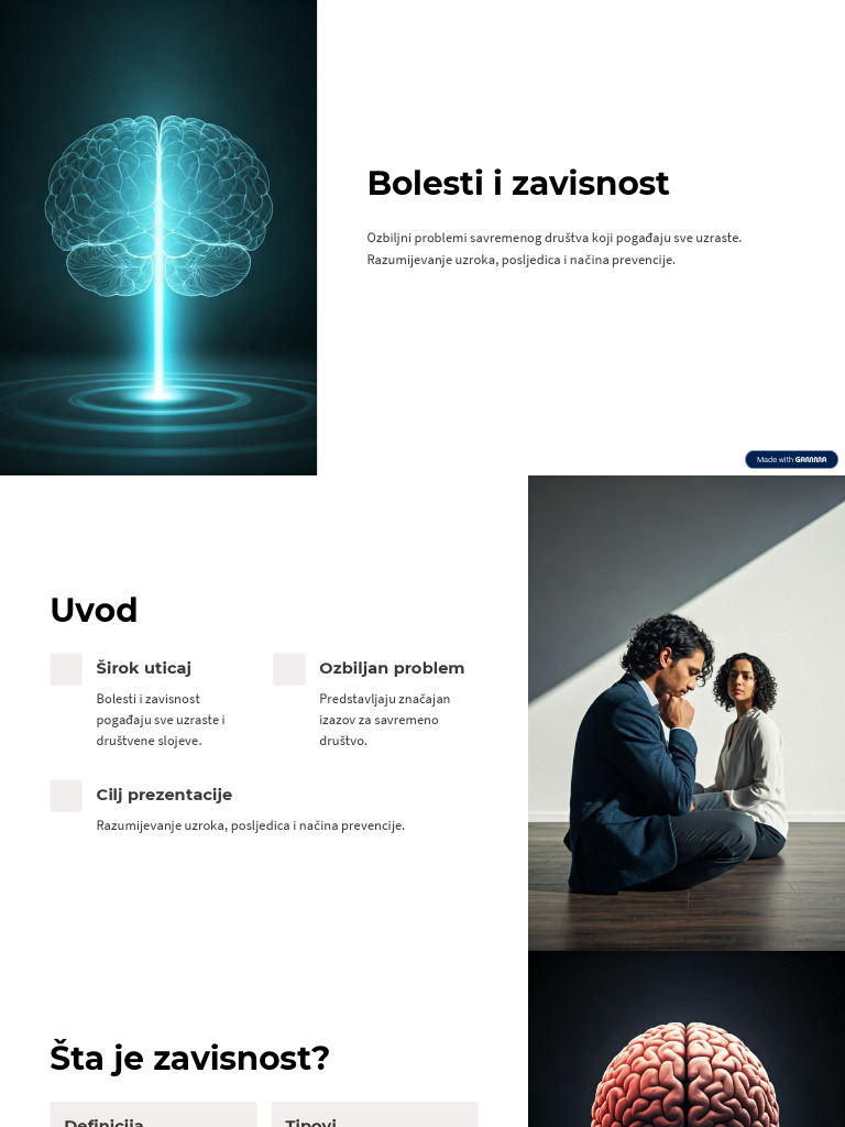 Bolesti I Zavisnost | PDF