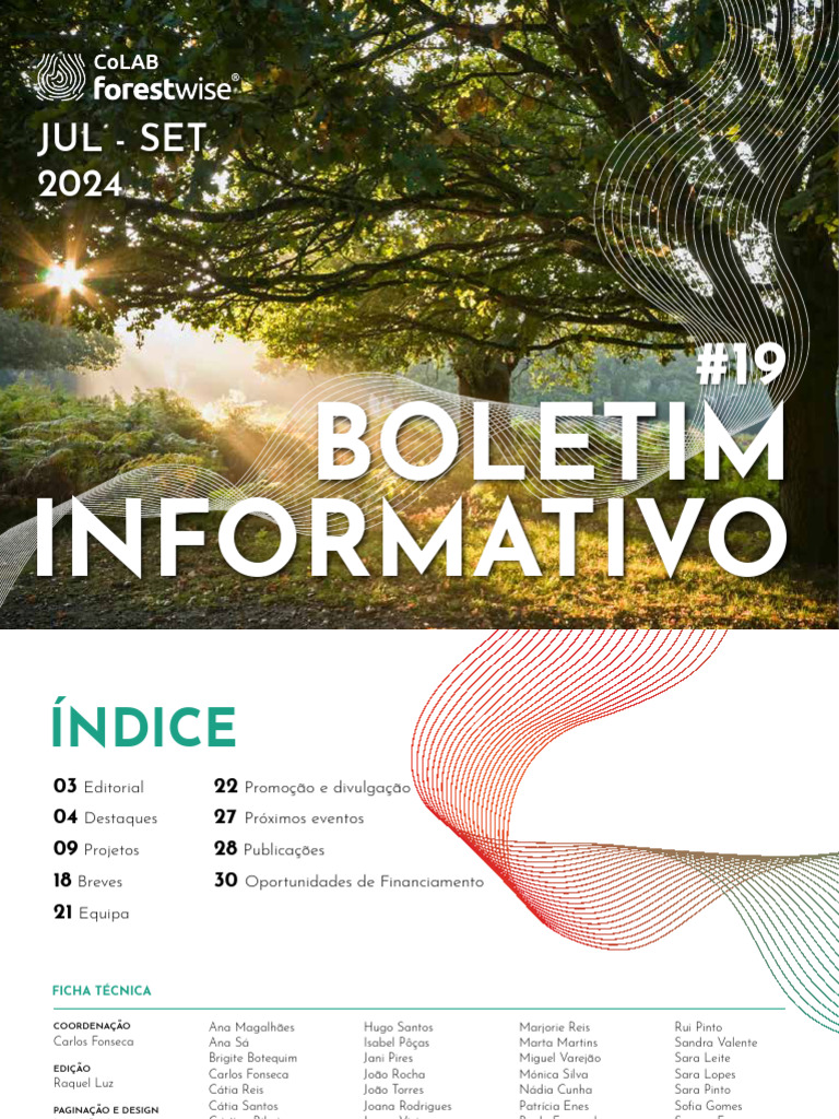 Boletim CoLAB ForestWISE: Aniversário e Projetos | PDF | Portugal ...