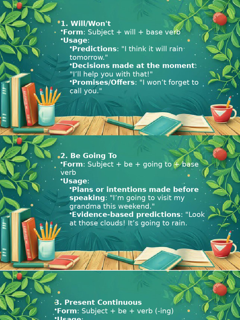 Ef Inter Future Forms | PDF