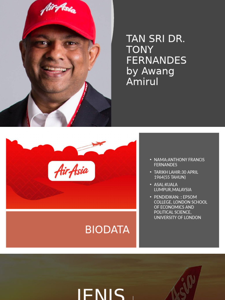 Tan Sri Tony Fernandes: A Malaysian Icon | PDF