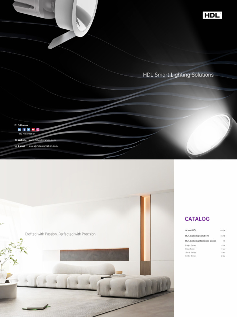 HDL Smart Lighting Solutions Overview | PDF | Lighting | Light