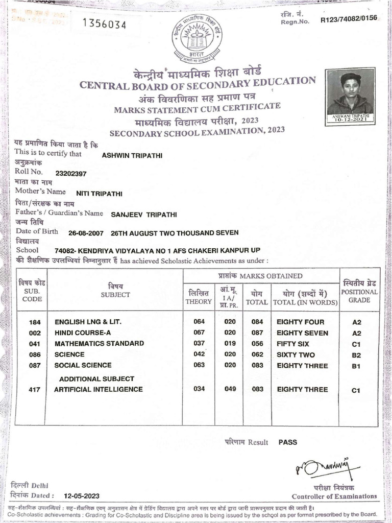 Board Certificate | PDF