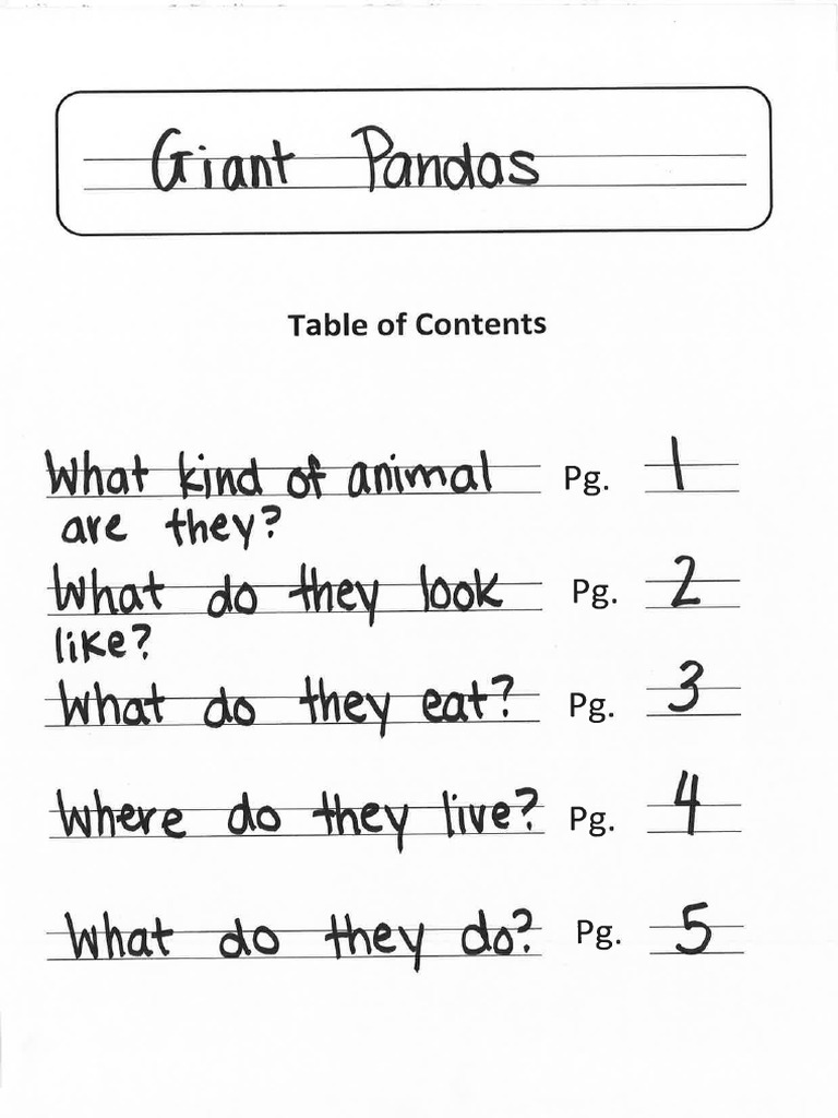 Giant Pandas Descriptive Report | PDF