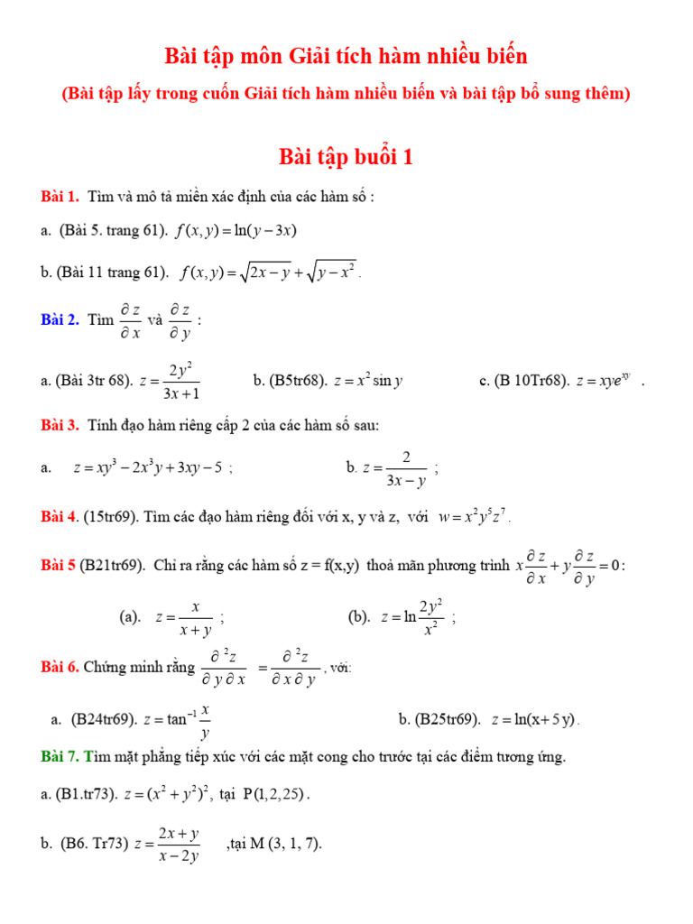 BTVN GTHNB Cho k66 | PDF