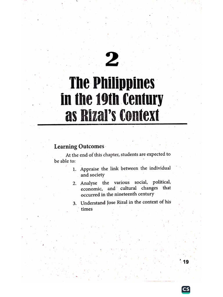 Rizal Chap 2 | PDF