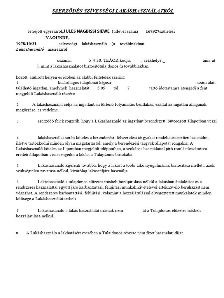 Hungary Work Permit | PDF