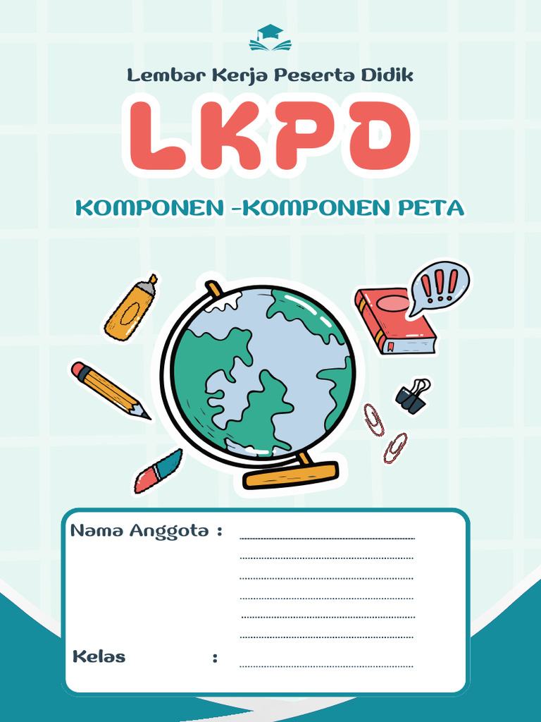 LKPD Komponen Peta | PDF