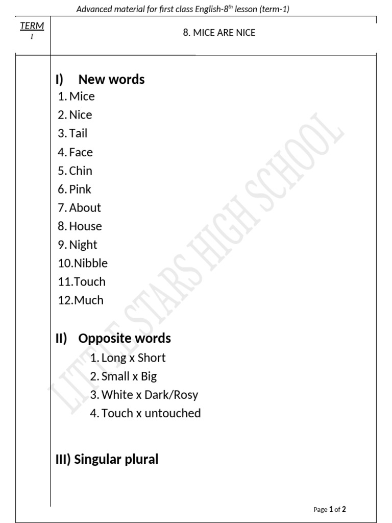 Mice Are Nice | PDF