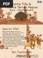 Sejarah dan Fungsi Alat Musik Tifa | PDF