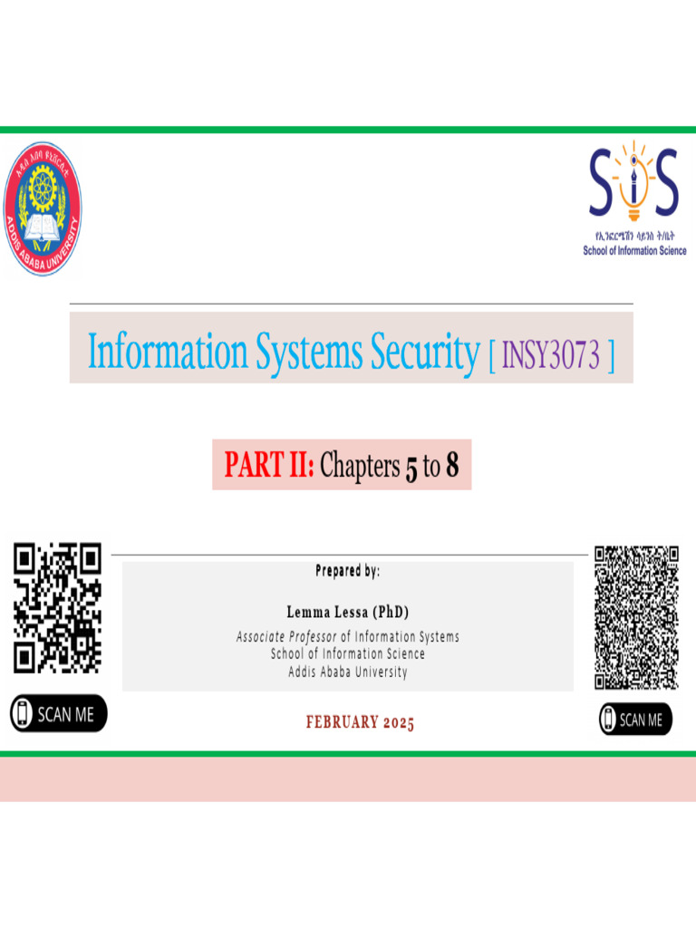 Insy 3073 - Part Ii - Lecture 5-8 | PDF | Cybercrime | Legal Liability