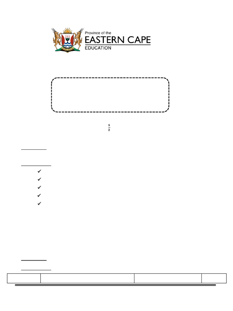 Grade 9 Mathematics June Control Test English Memo | PDF | Communication