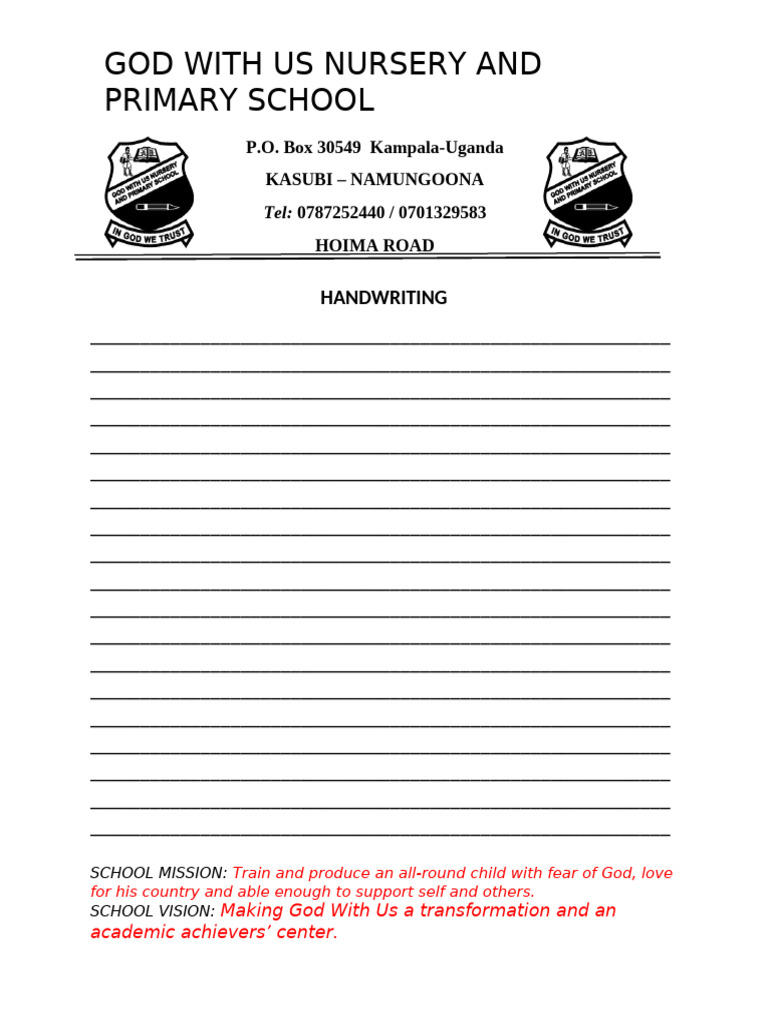 Handwriting | PDF