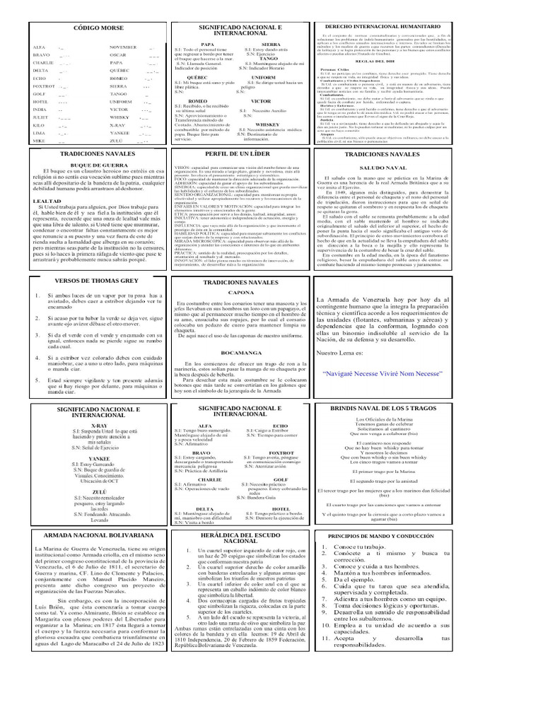 Tradiciones Navales | PDF