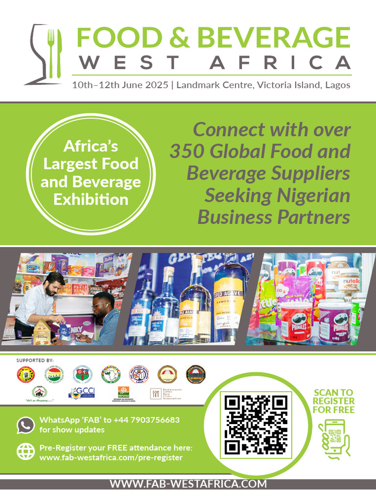 FAB2025 A4 Flyer 4pp-V4-Generic - Digital | PDF | Drink | Confectionery