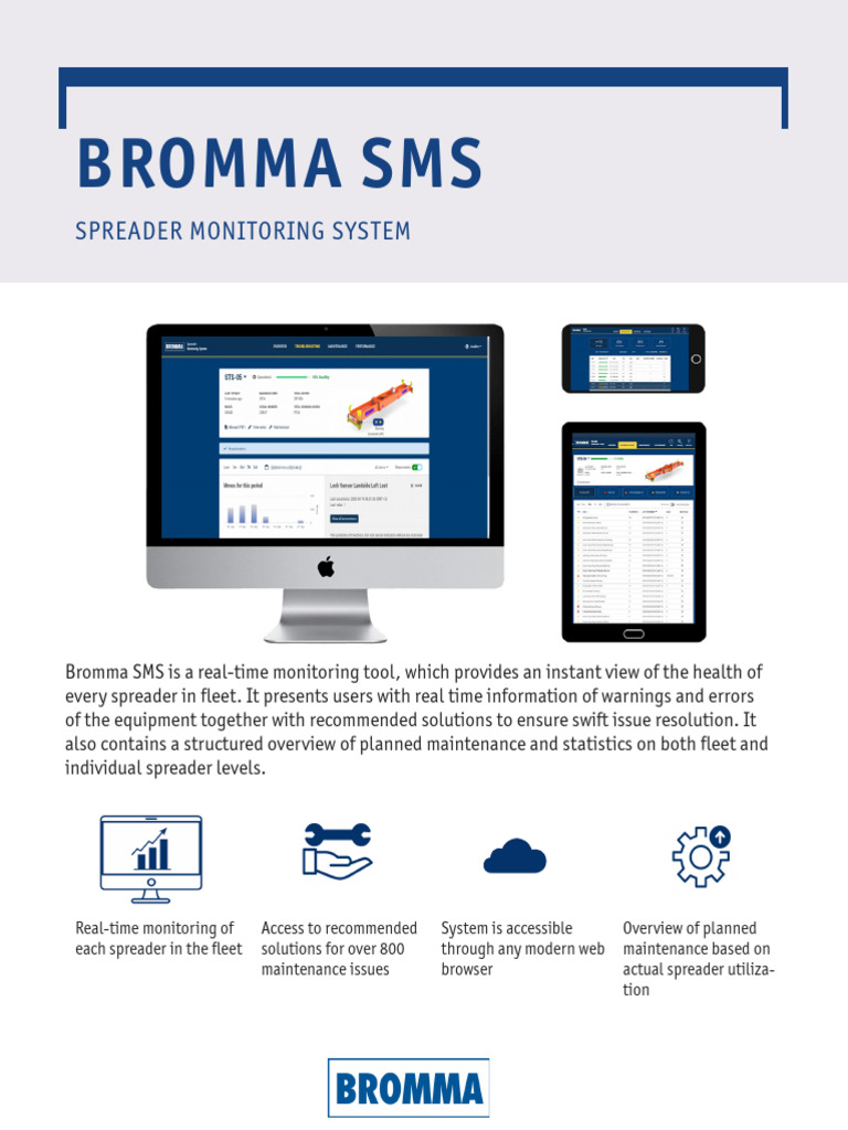Bromma SMS: Real-Time Spreader Monitoring | PDF | Computer Science ...