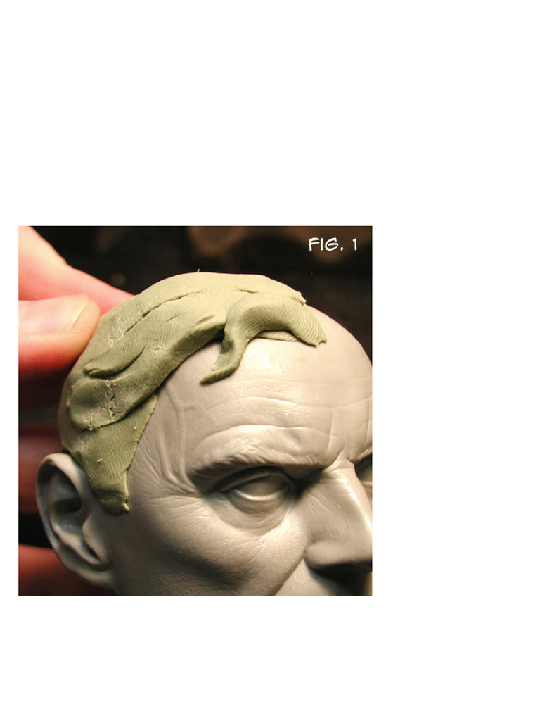 Hair Sculpting Tutorial by Andy Bergholtz | PDF