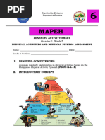 Lesson Plan Pe 6 | PDF | Physical Education | Rubric (Academic)
