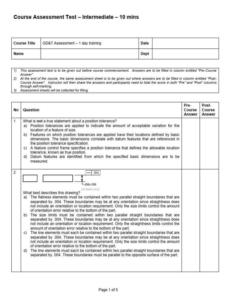 Assessment Triplus - 1 Day | PDF | Geometry