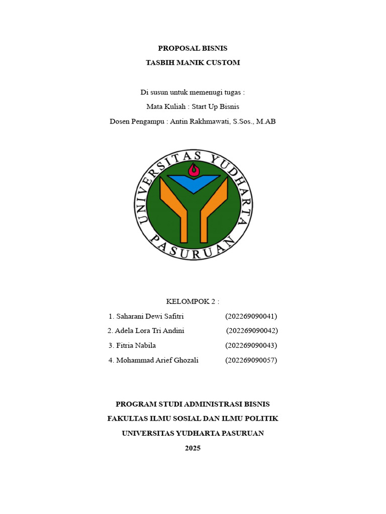 Proposal Bisnis | PDF