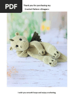 Metapod Amigurumi Pattern 1-1 | PDF | Crochet | Yarn