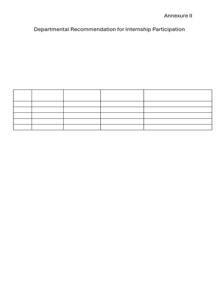 Annexure II | PDF